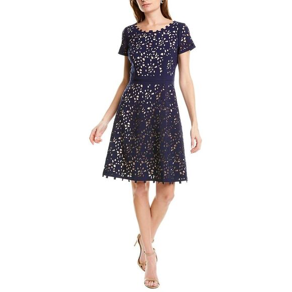 FOCUS by Shani | Dresses | Focus By Shani Womens Laser Cut Mini Dress ...